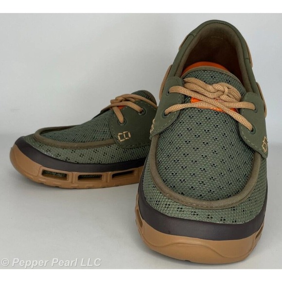 SoftScience | Shoes | Mens Deck Boat Casual Shoes Size 8 Sage Soft ...